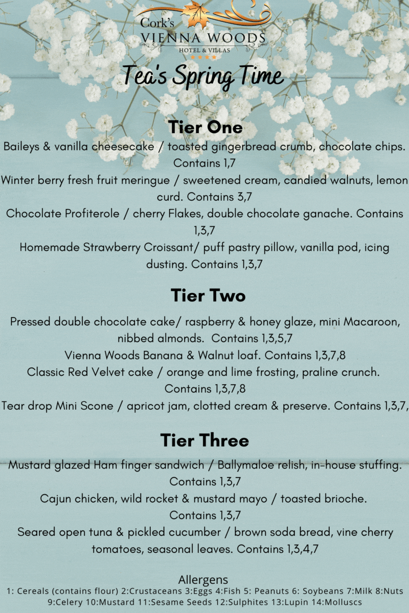 Give the Gift of Afternoon Tea | Vienna Woods Hotel
